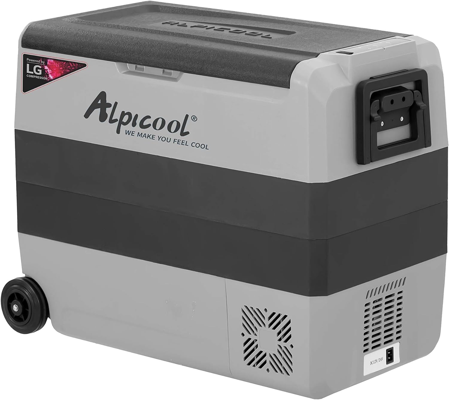 Alpicool T60-LG Dual Temperature Control 12 Volt Refrigerator 63 Quart ...