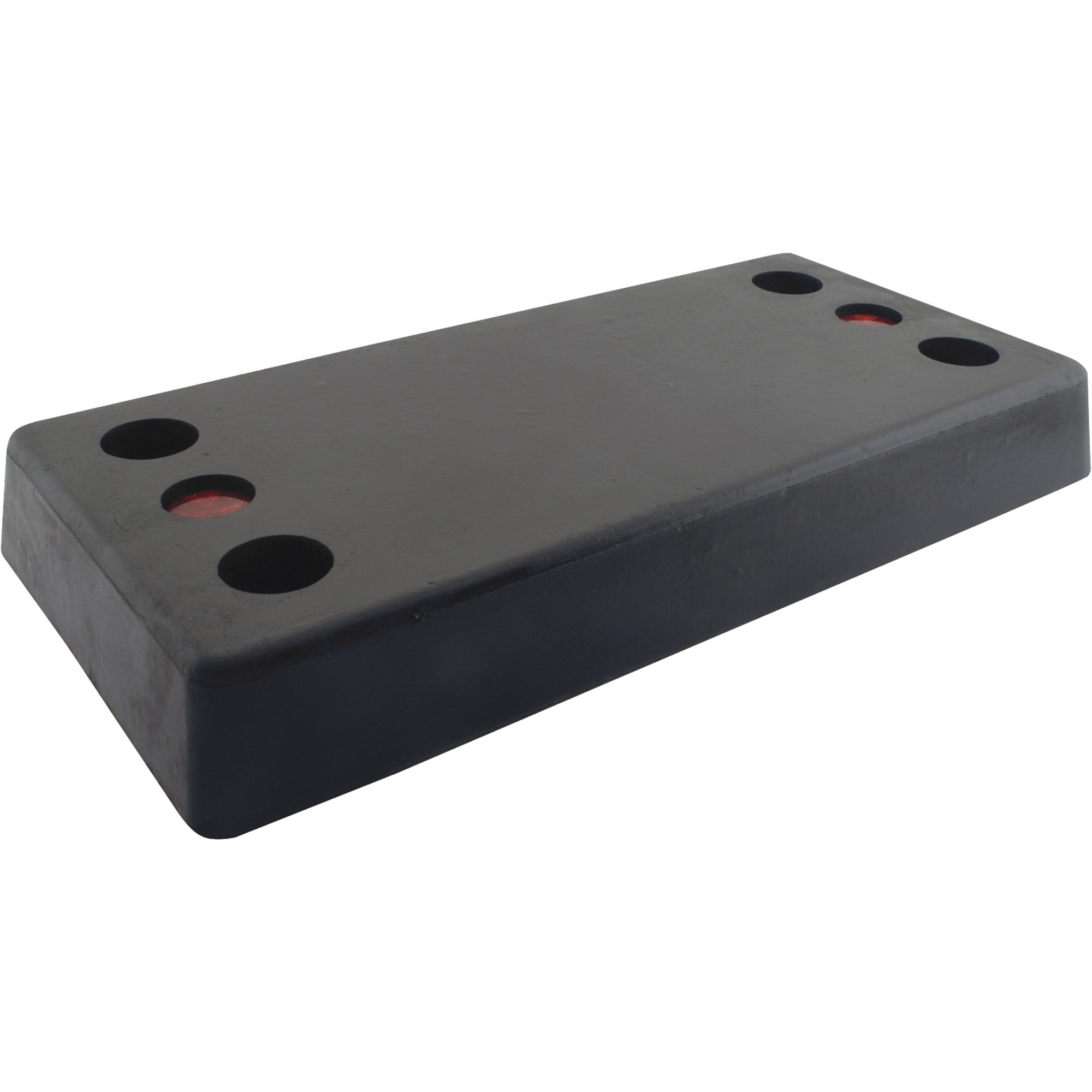Vestil Rectangular Molded Rubber Bumper - Revivalcandy