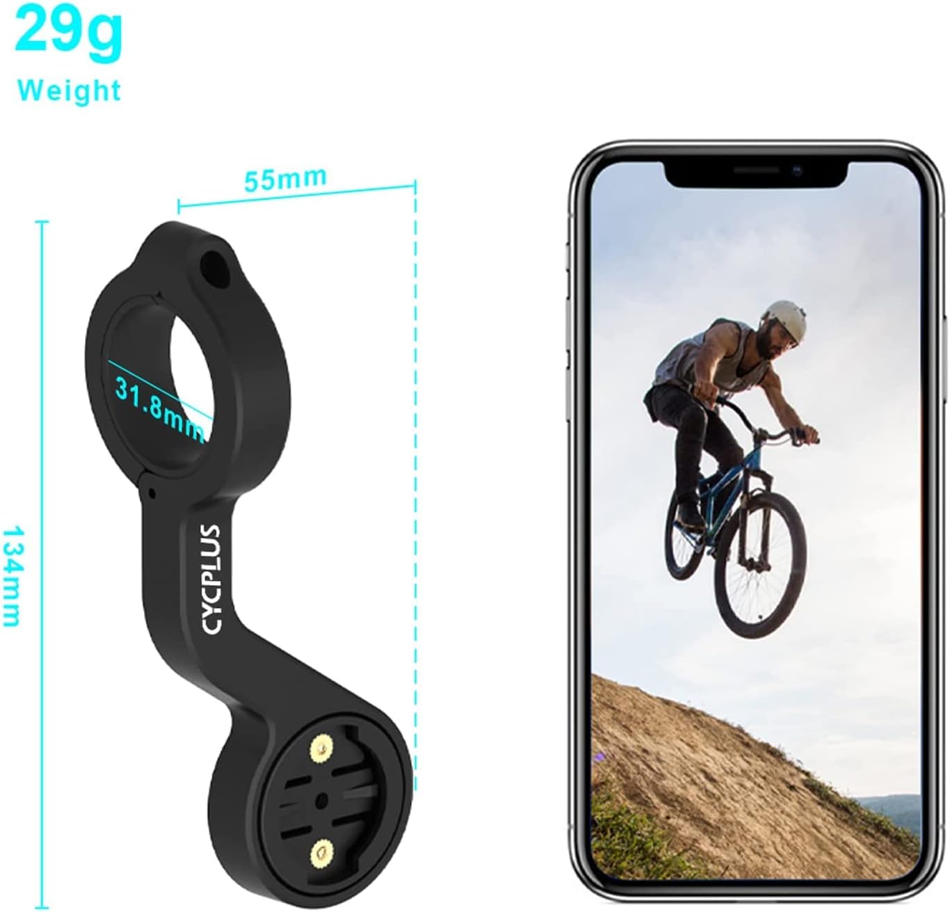 CYCPLUS Bike Computer Set Include Speed Sensor and Mount, Wireless ...