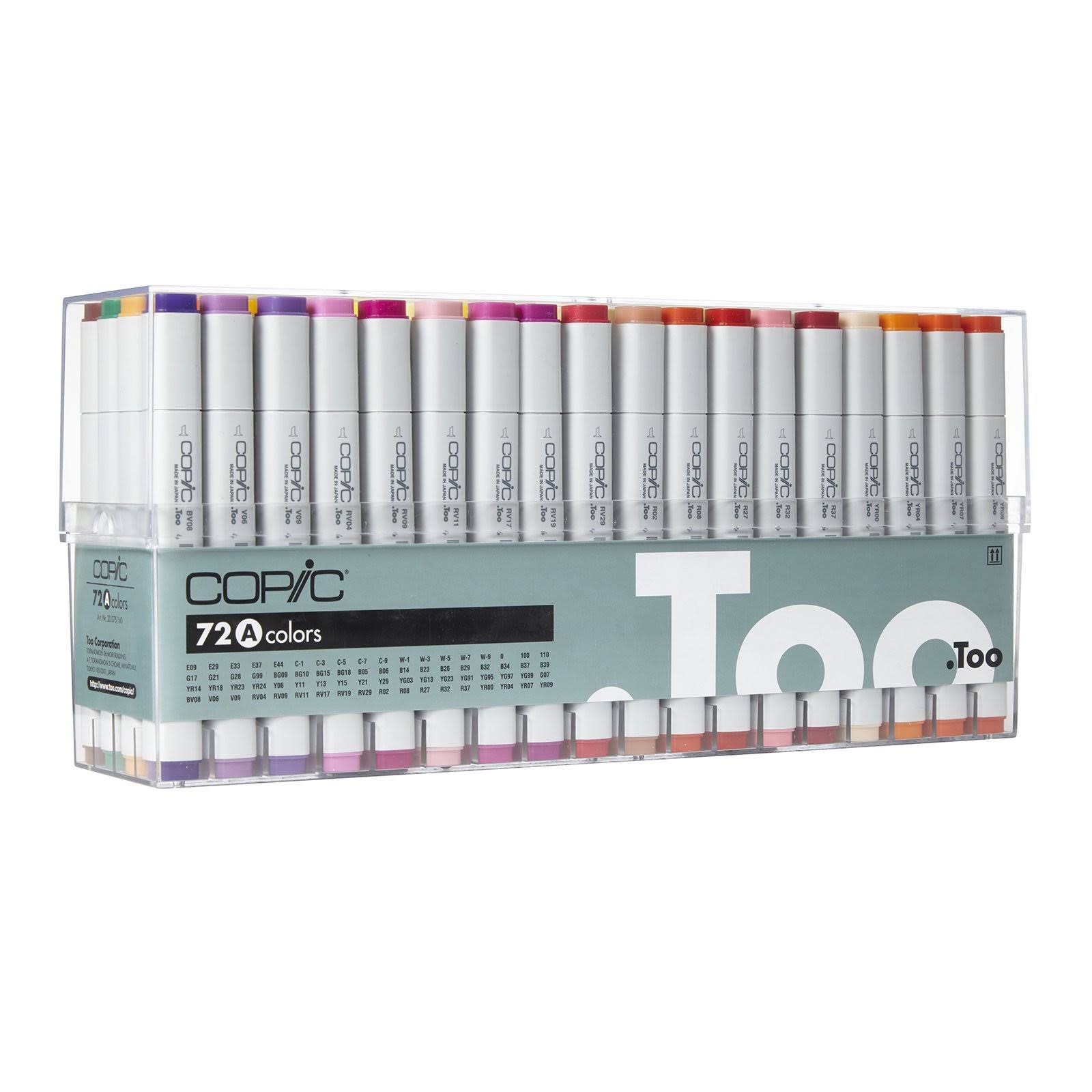 Copic Original Marker 72 Color Set A - Lorphan