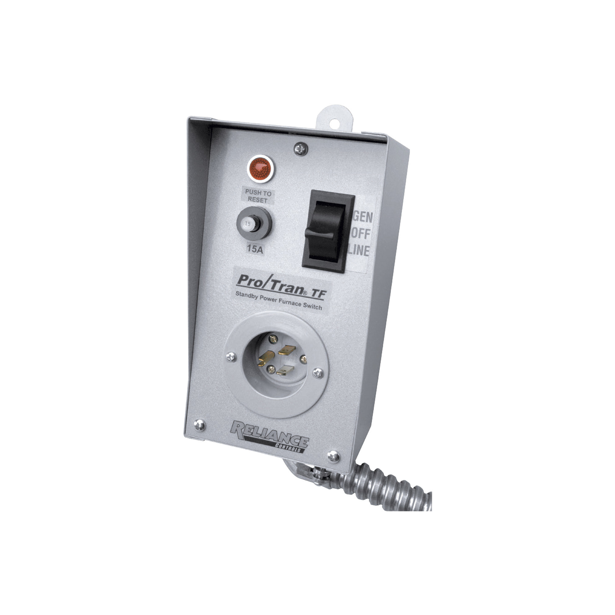 Reliance Furnace Generator Transfer Switch, Single Circuit, Model ...