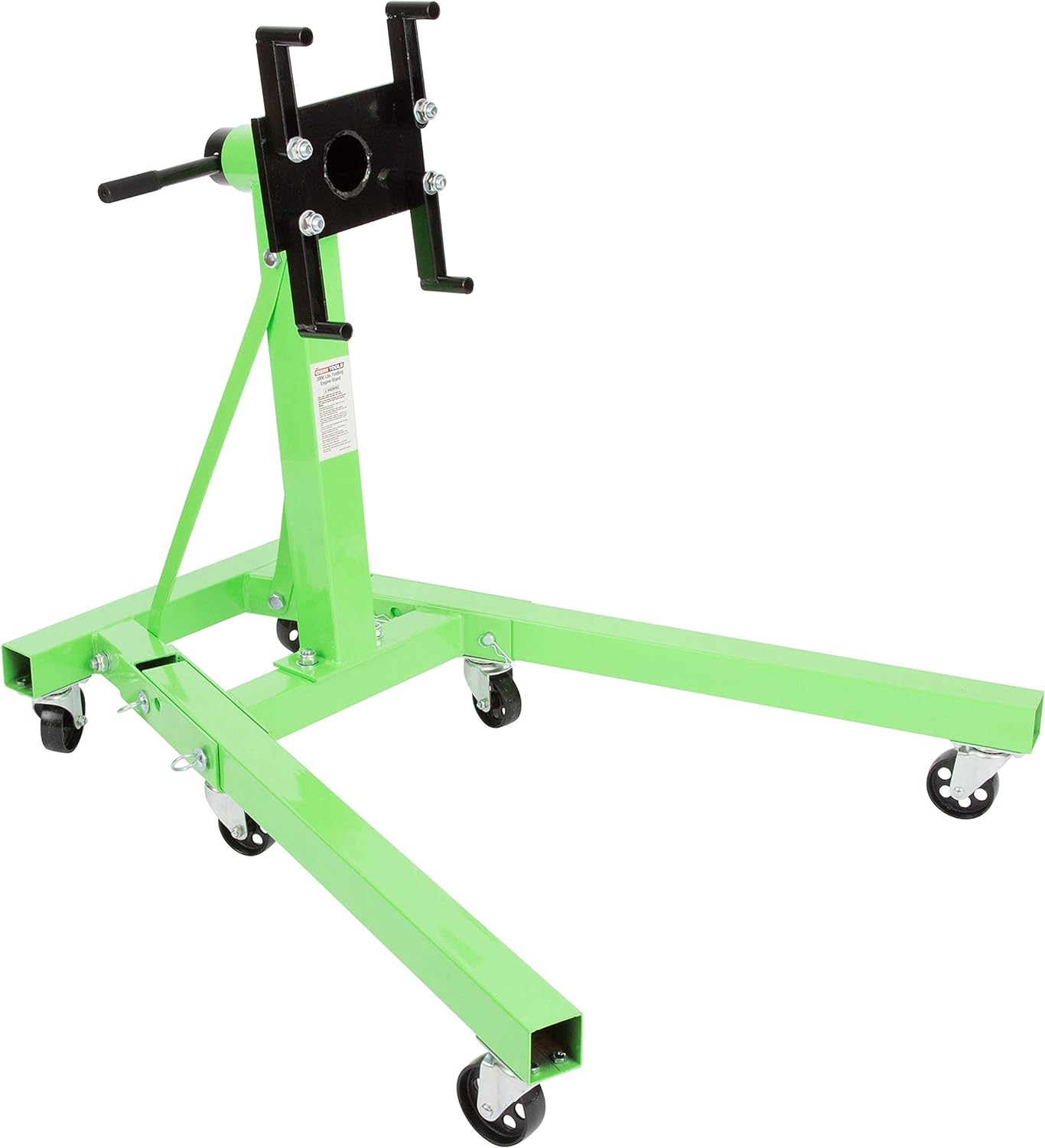 OEMTOOLS 24834 Folding Engine Stand (1 Ton) | Adjustable Mounting Head ...