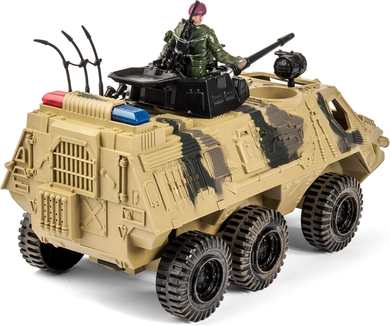 Memtes Military Fighter Army Truck Tank Toy, Mini Motorcycle, Mini Raft ...