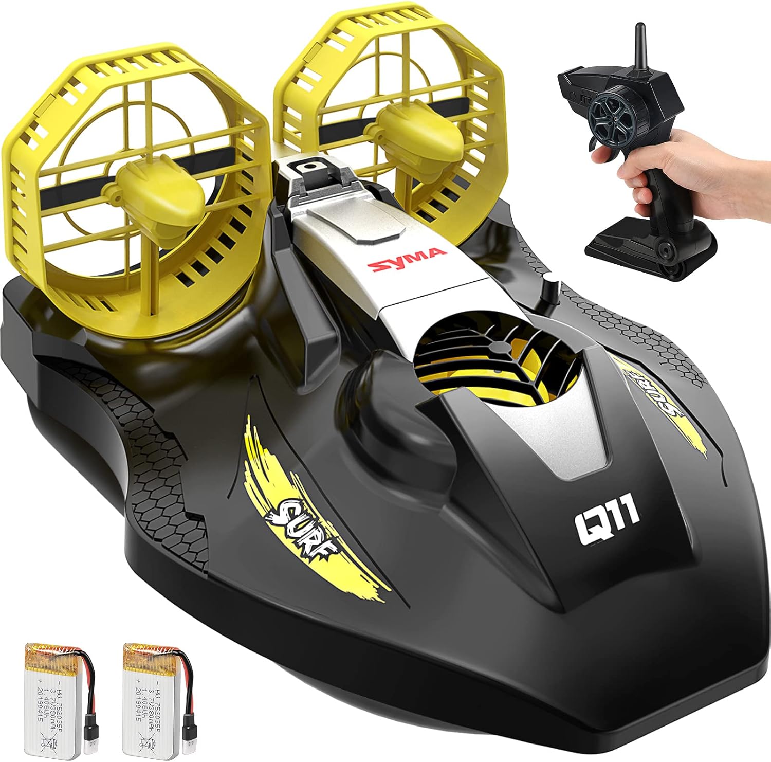 Remote Control Boat for Kids and Adults, SYMA 2.4GHz Q11 Amphibious RC ...
