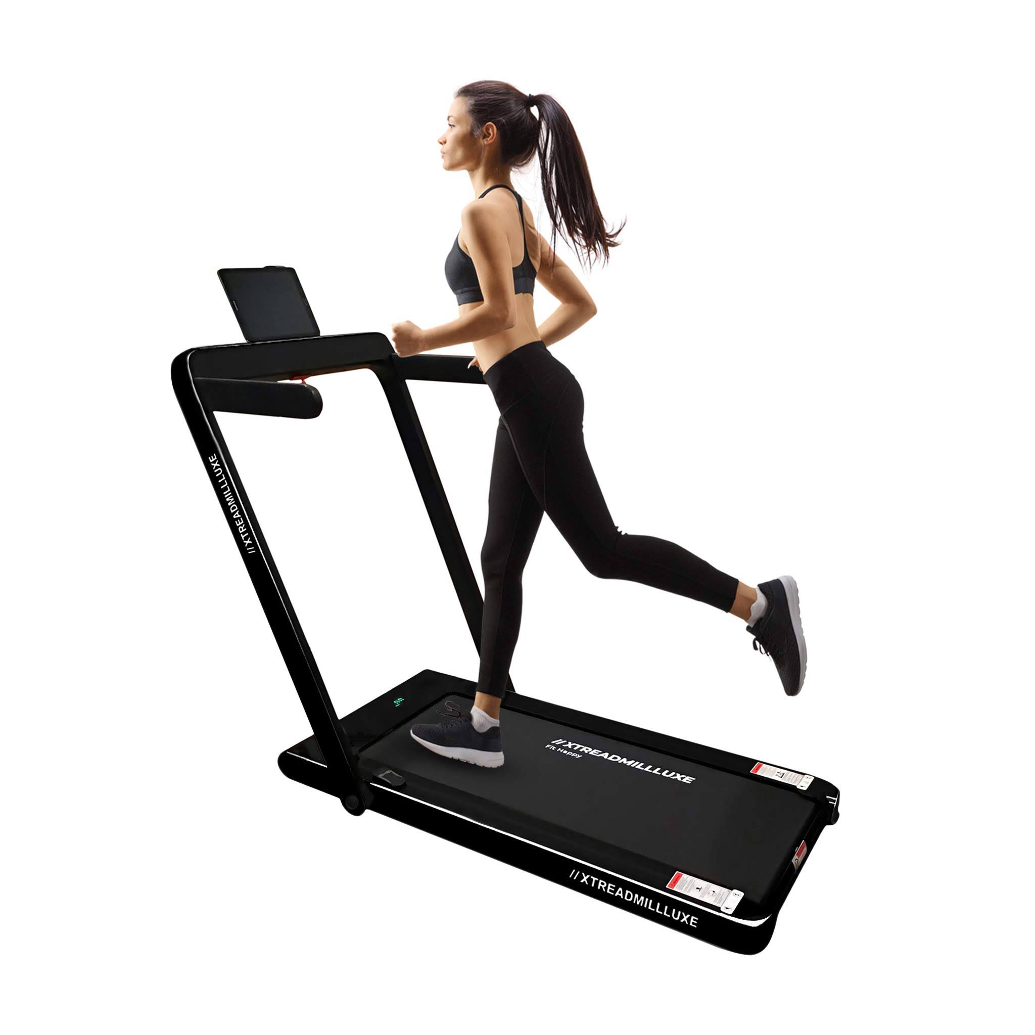 XTREADMILLLUXE Two in One Walking Pad Foldable Treadmill for Home u0026 ...