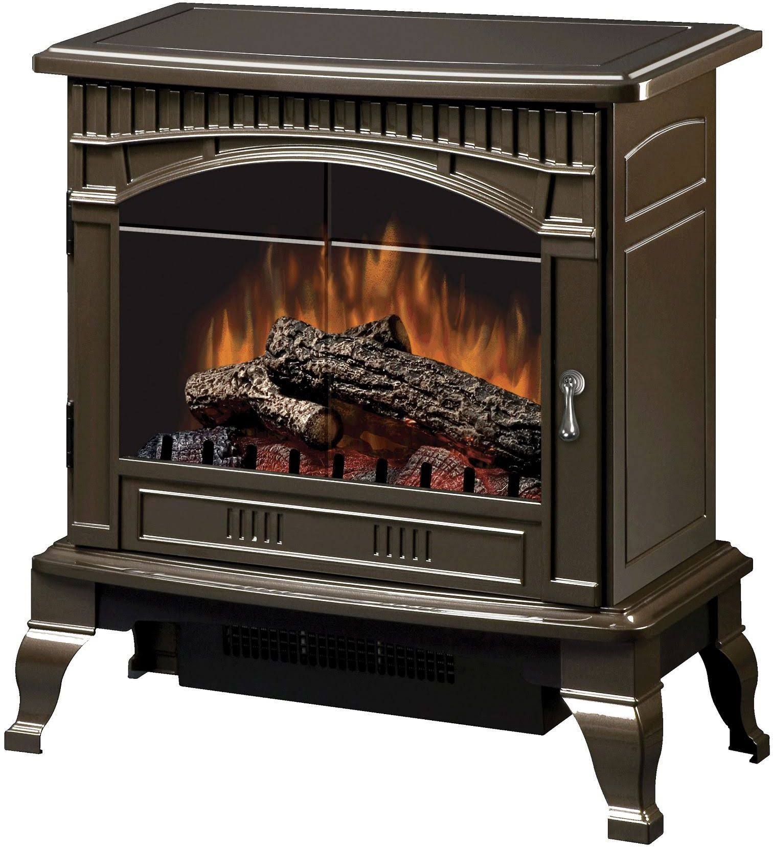 Dimplex Electric Flame Traditional Stove, Bronze - Revivalcandy