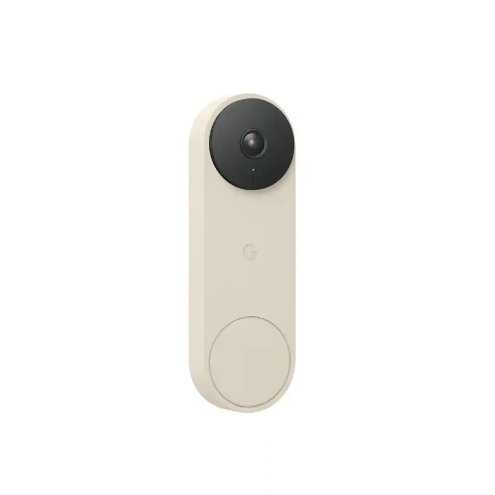 Google Nest Doorbell (Wired, 2nd Gen) - Linen - Revivalcandy