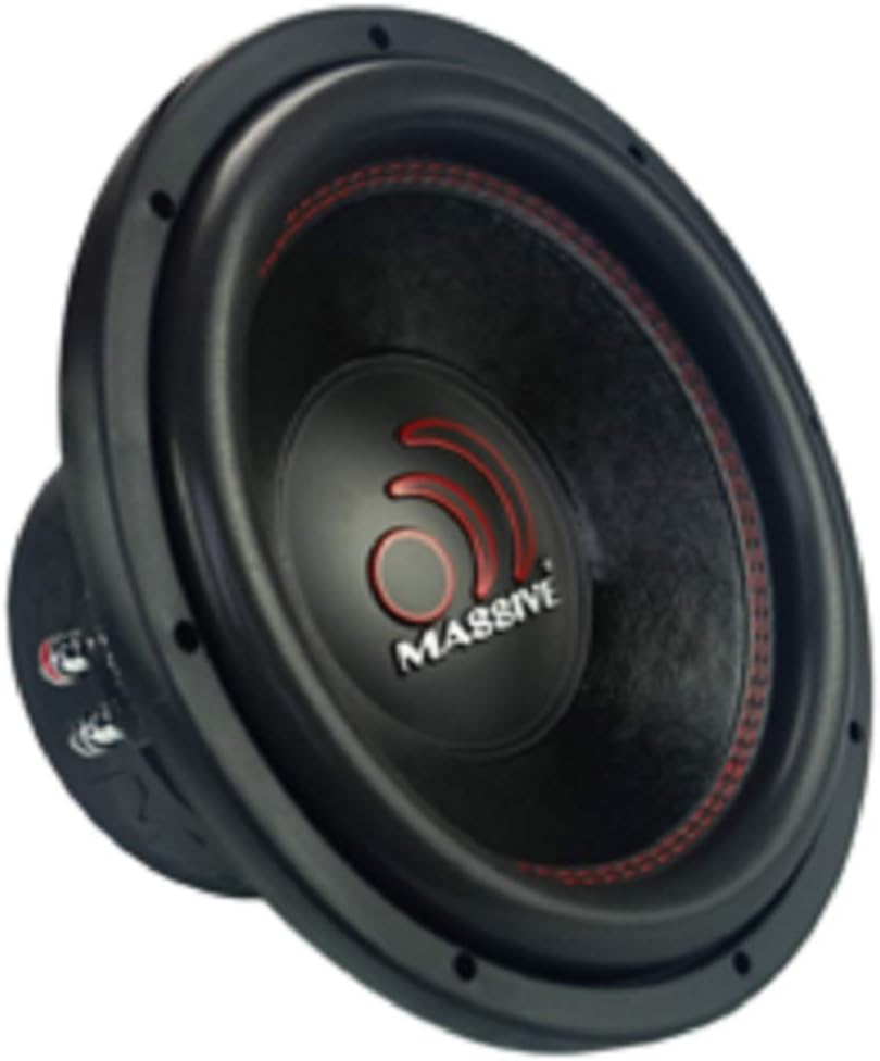 Massive Audio GTX84 – 8 Inch Car Audio Subwoofer, High Performance ...