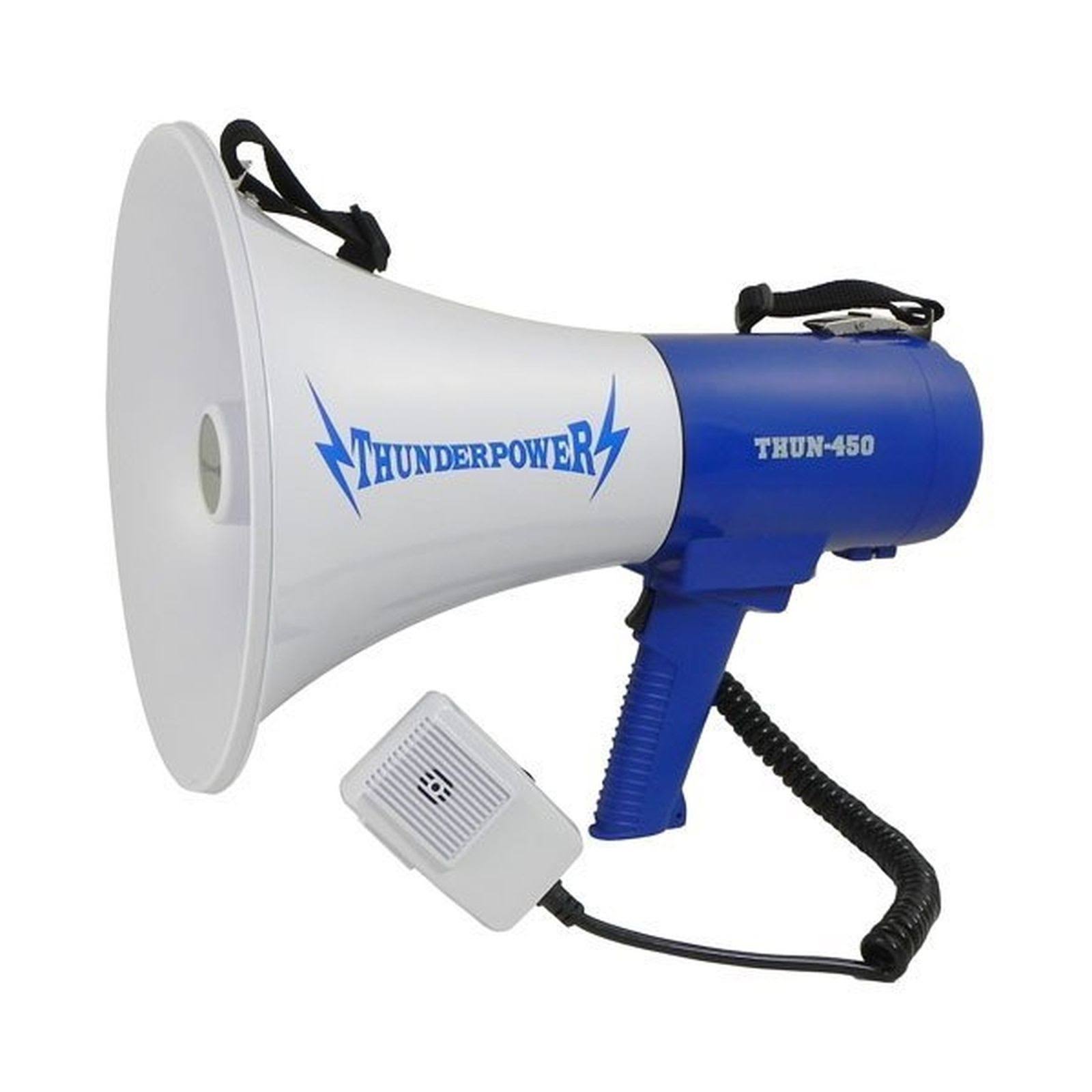 Extra Loud Megaphone - ThunderPower 450 - 35 Watts of Power - Revivalcandy