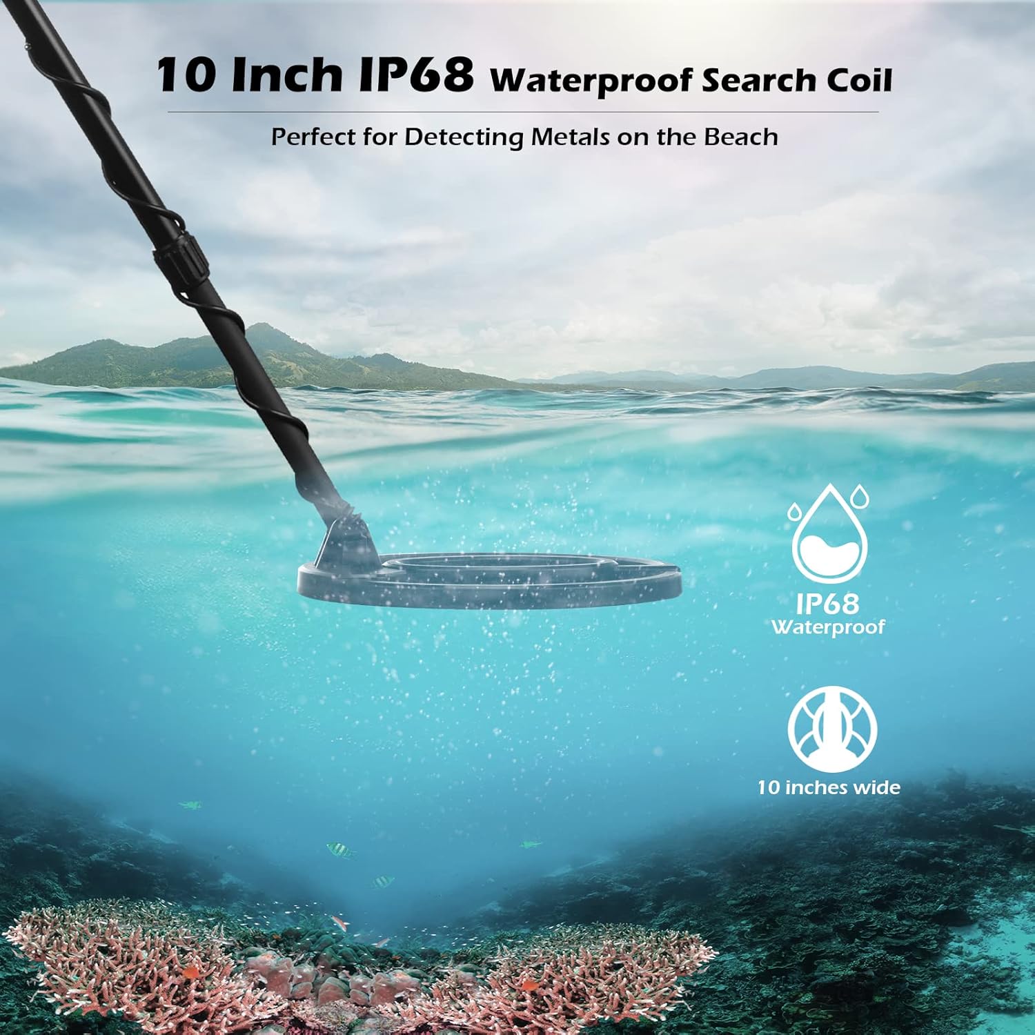 Metal Detector for Adults Professional - skycruiser Foldable Metal ...