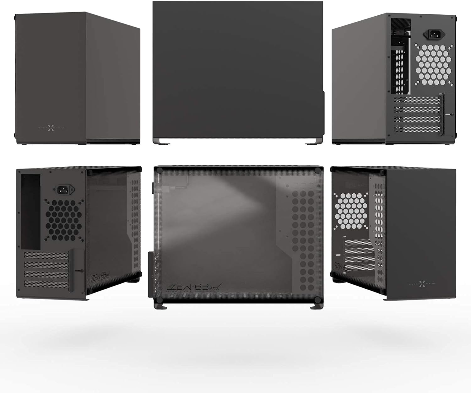 Portable B3 Micro ATX Case Support SFX Power Supply Long Graphics Card ...
