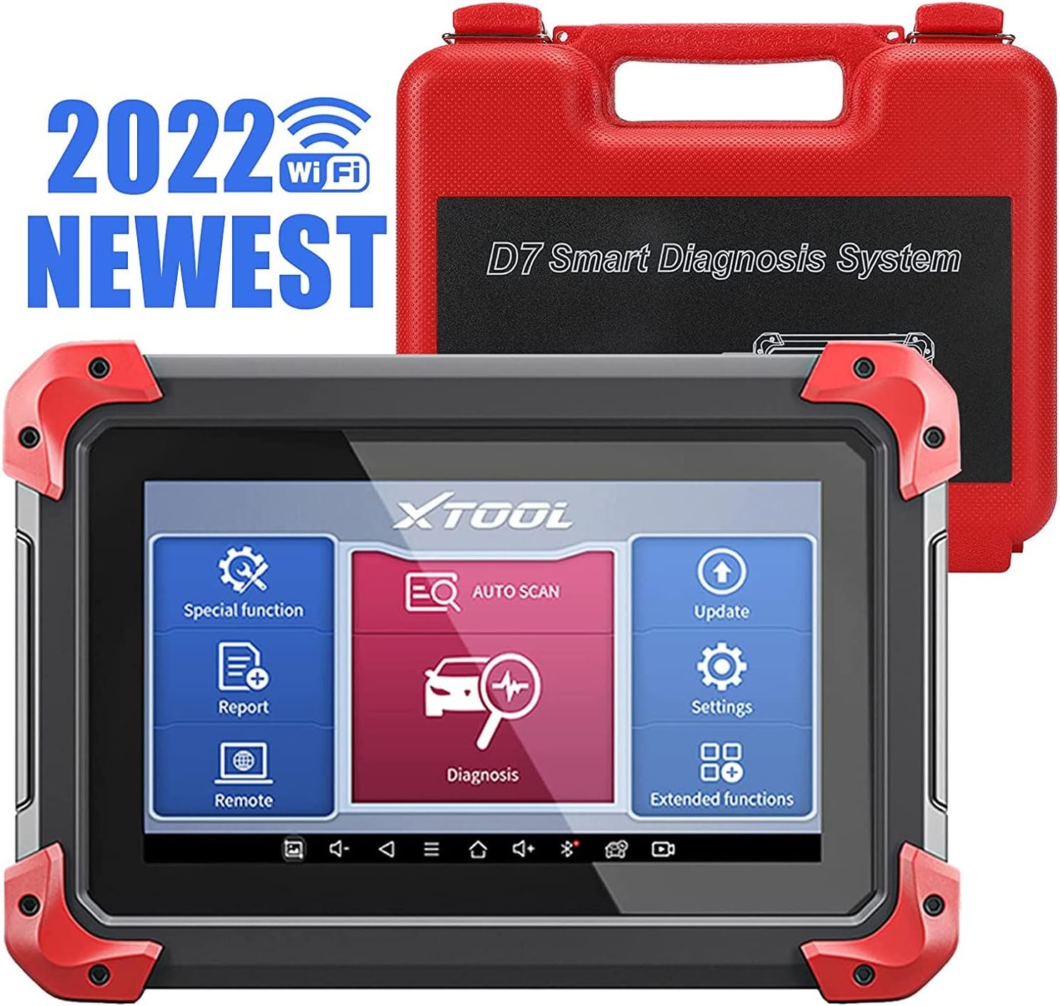 XTOOL D7 Automotive Diagnostic Scan Tool, 2022 Newest Bi-Directional ...