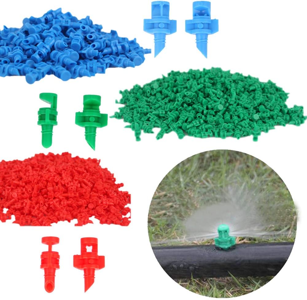 90 pcs, 90/180/360 Angle Sprinklers Miniature Garden Lawn Water Spray ...