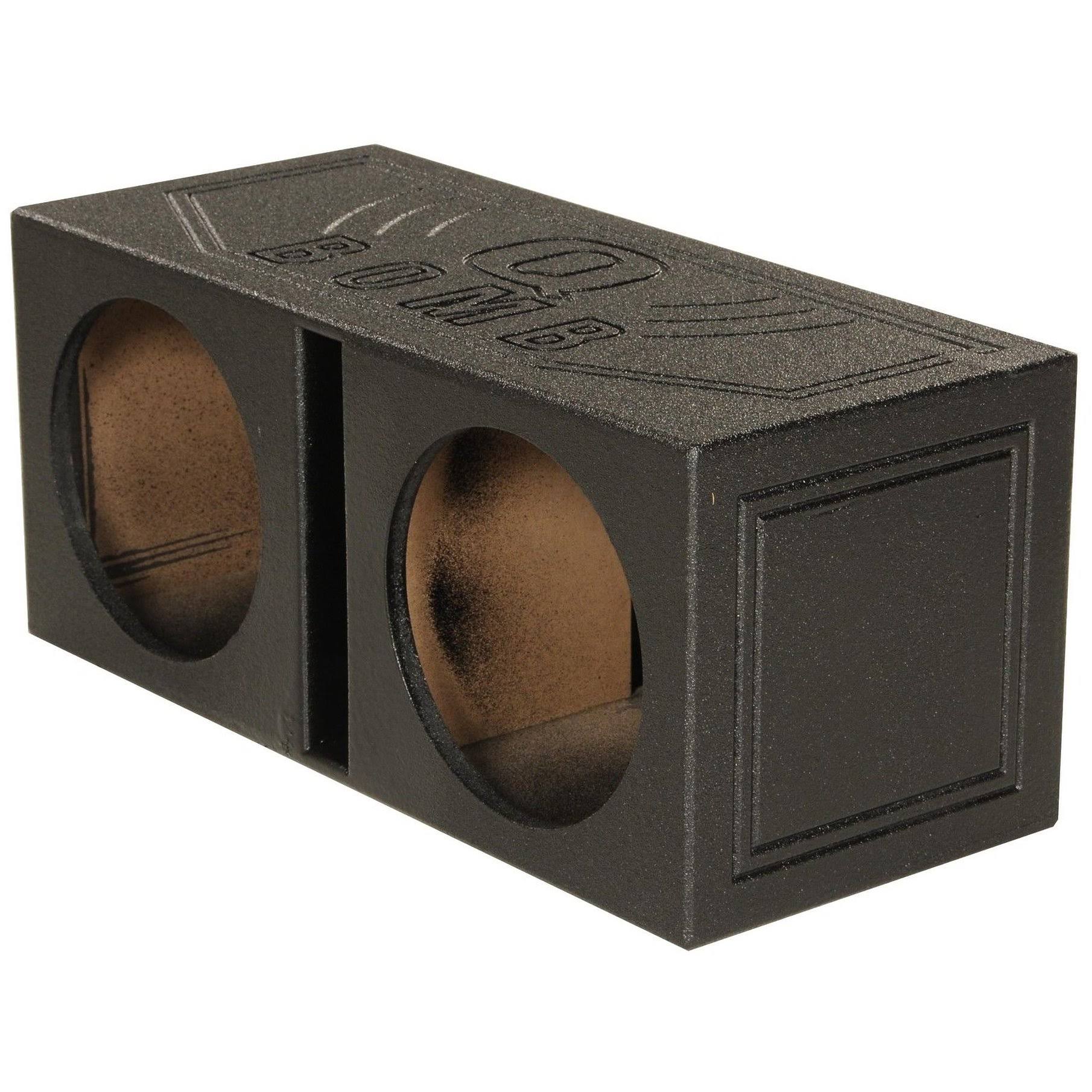QPower QBOMB12V Slot Ported Subwoofer Enclosure, 12x22 - Revivalcandy