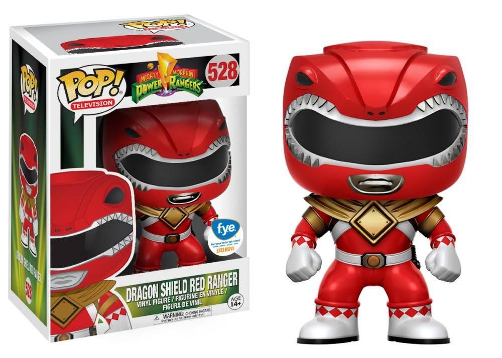 Funko Pop! Power Rangers: Dragon Shield Red Ranger - Revivalcandy