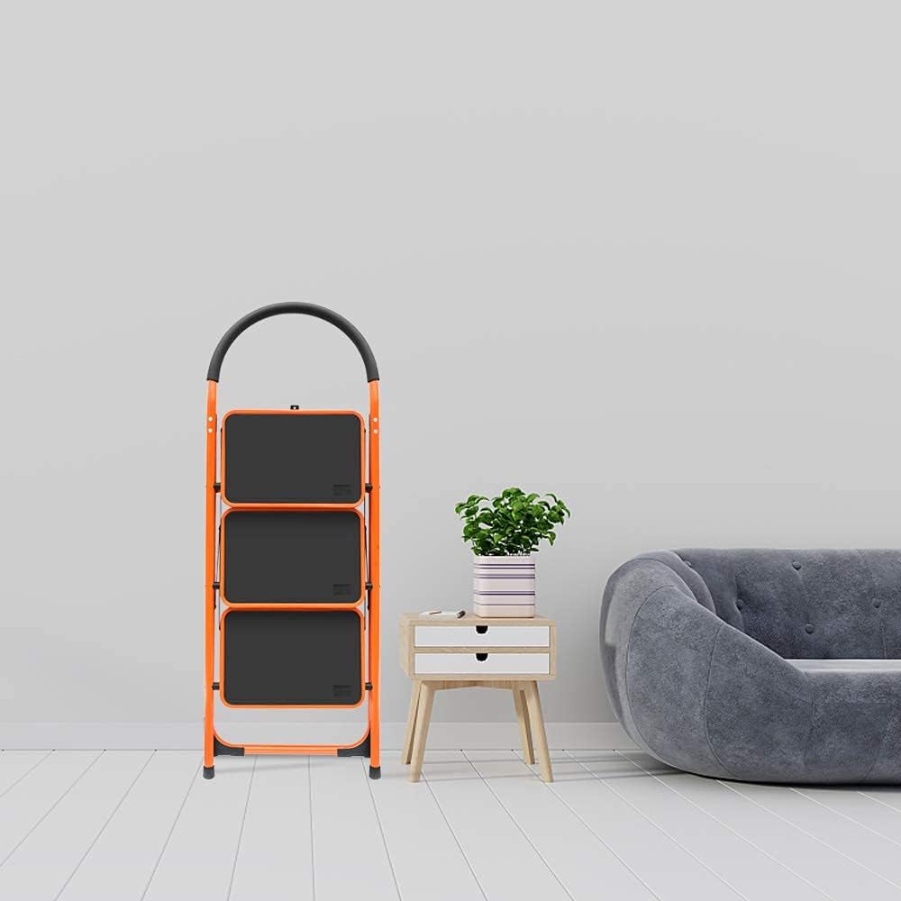 Luisladders Folding 3 Step Ladder Portable Space Saving Lightweight ...