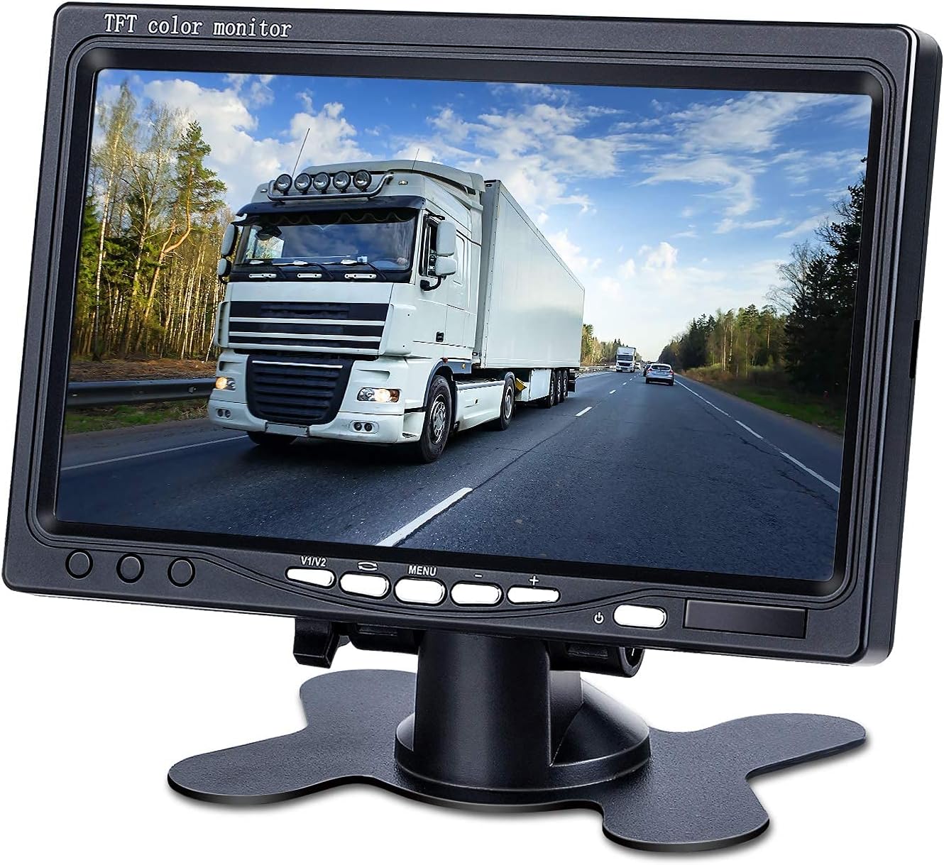 DVKNM Upgrade Dual Backup Camera Monitor Kit,7-inch LCD-HD,IP69 ...