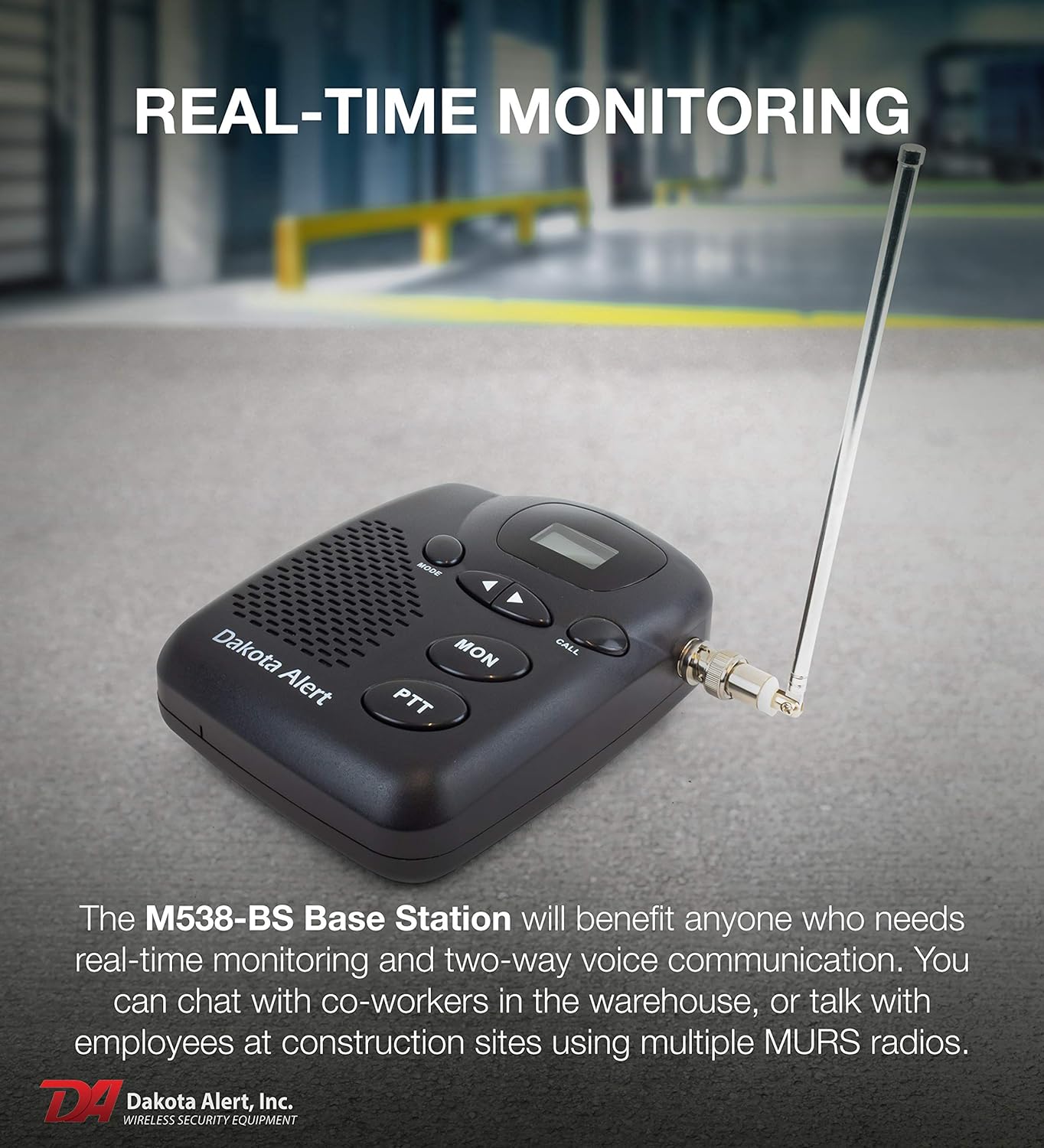 Dakota Alert M538-BS MURS Base Station - Multi Use Radio Service ...