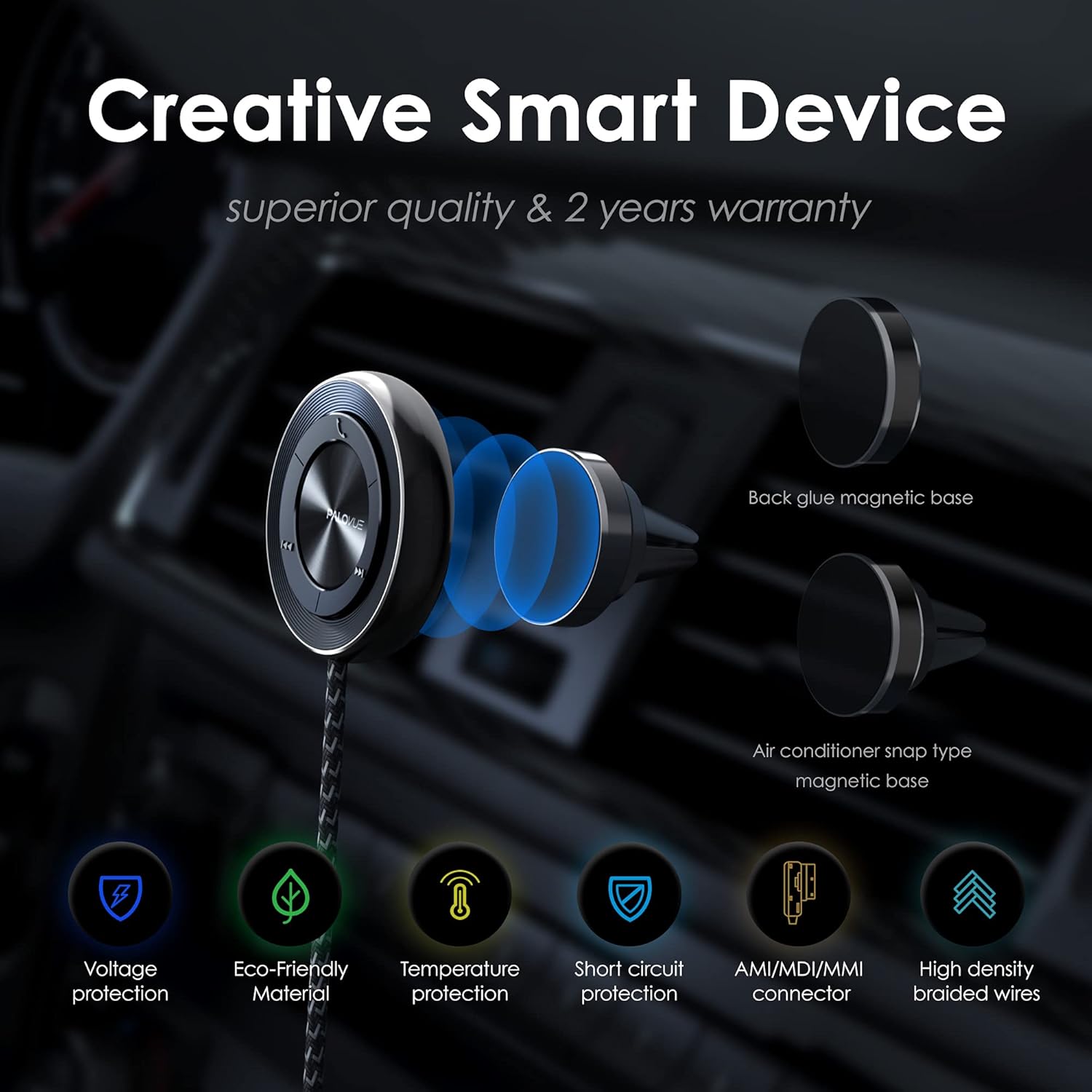 PALOVUE HiFi Bluetooth Receiver 5.0 with Qualcomm CSR and DAC Bluetooth ...