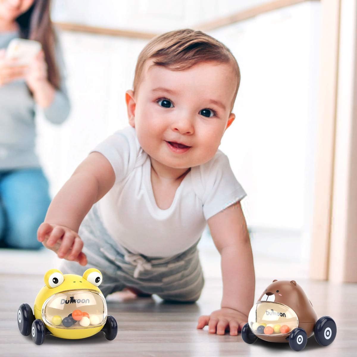 Early Development & Activity Toys Baby Car Toys for 1 2 3 Year Old ...