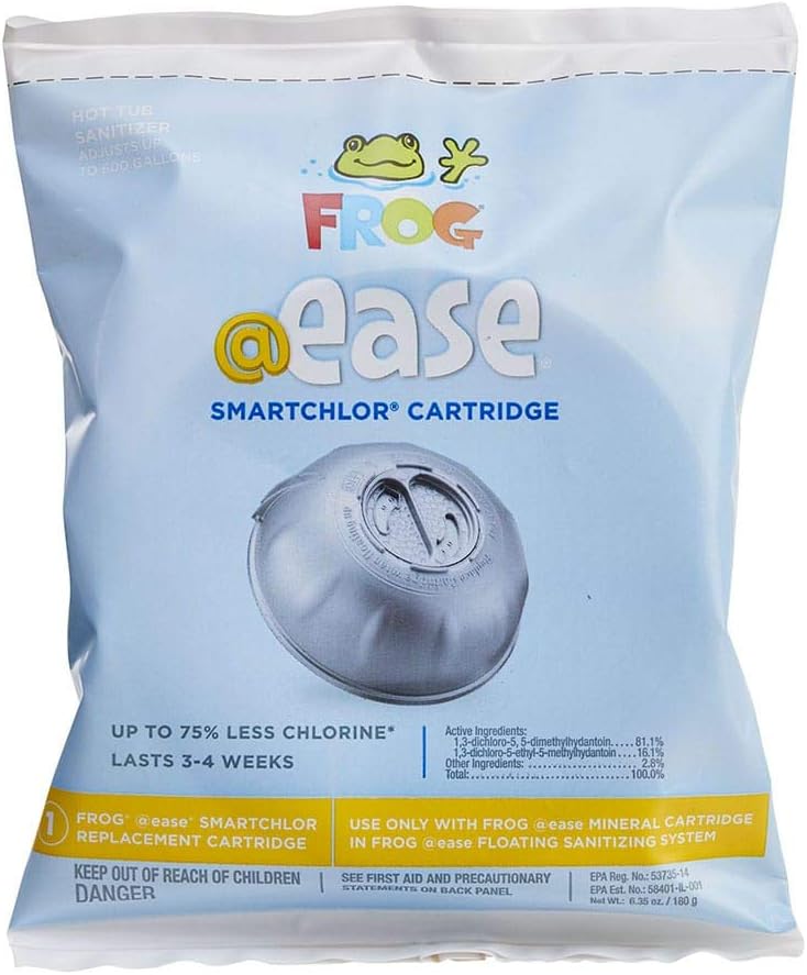 Spa Frog @Ease Floating System and 3 Refill SmartChlor Ease Replacement ...