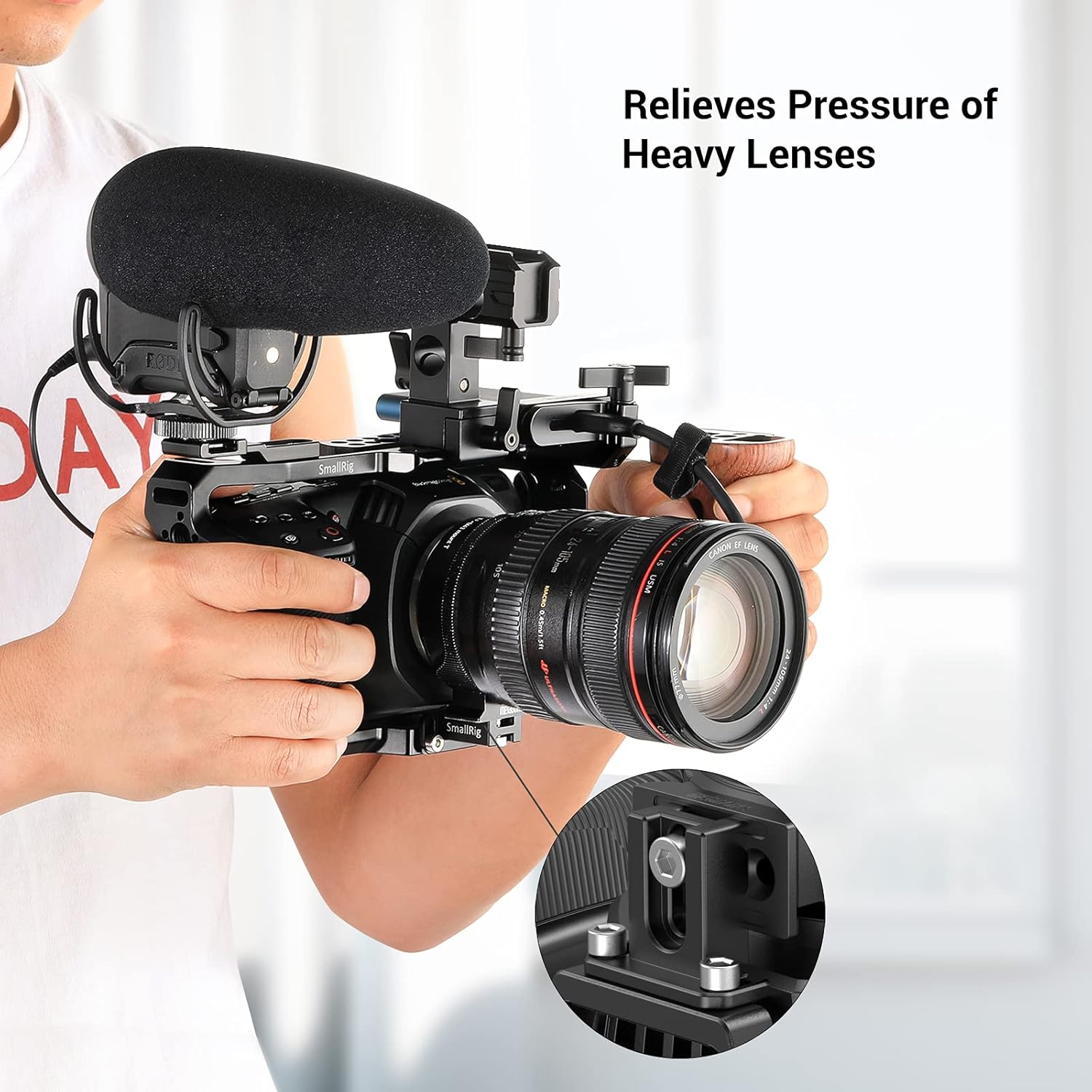 SMALLRIG Lens Mount Adapter Support for Metabones, Compatible with ...