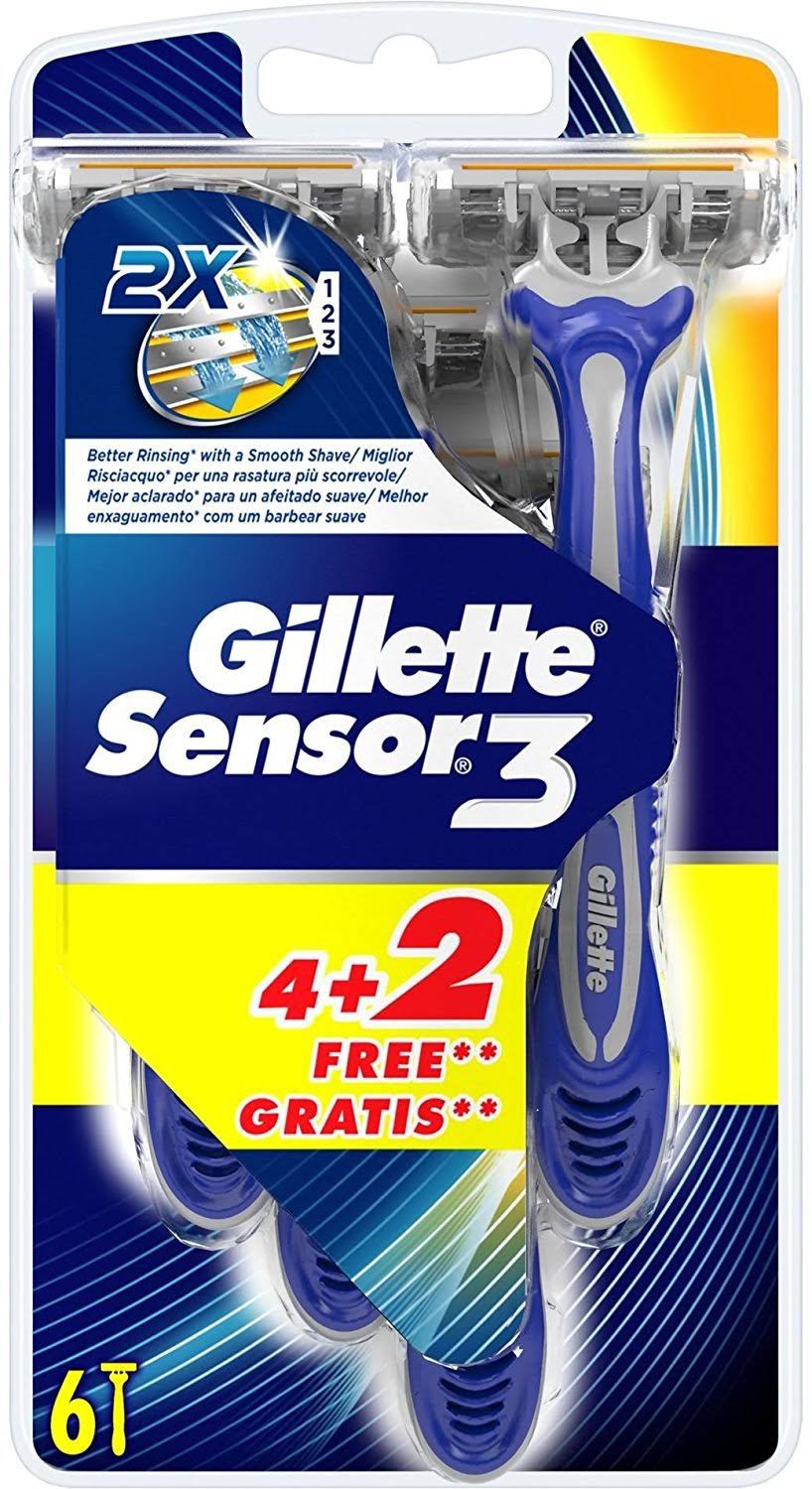 Gillette Sensor3 Disposable Razors 4 Pack - Lorphan