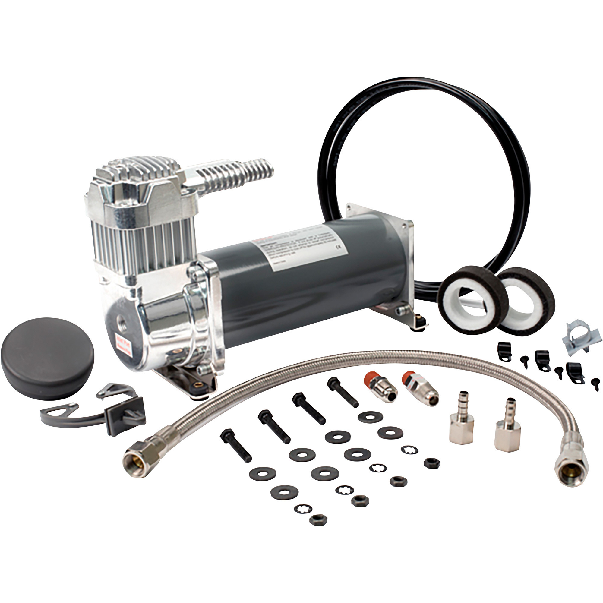 Viair 24 Volt Industrial Grade Tire Inflator Air Compressor, 150 PSI, 2 ...