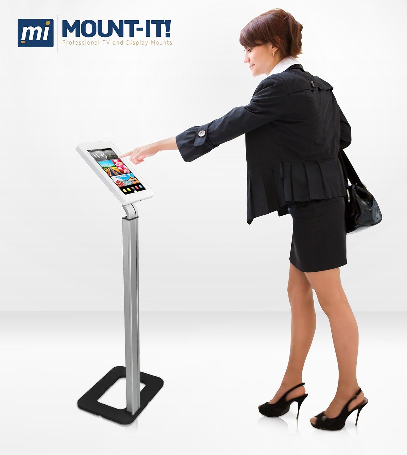 Mount-It! Secure Tablet Stand for iPad - Anti Theft iPad Kiosk - Retail ...