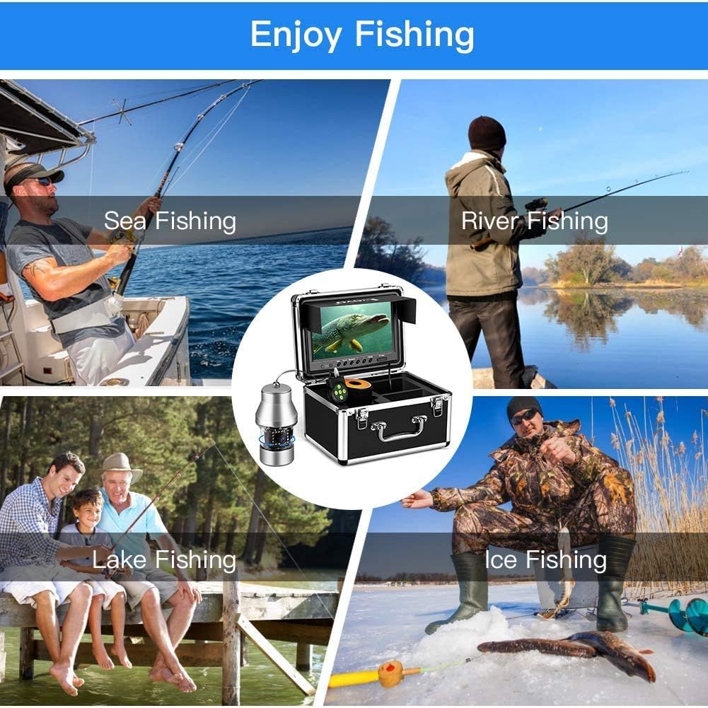 Marine Electronics Underwater Fishing Camera Video Fish Finder DVR ...