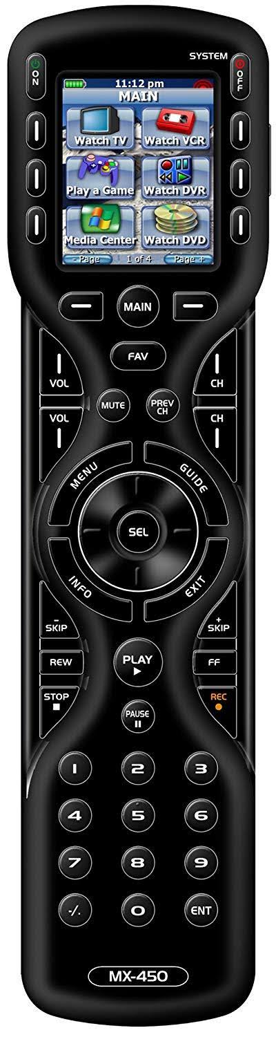 Universal Remote Control Mx-450 - Revivalcandy