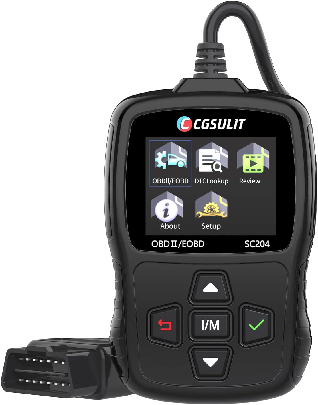 OBD2 Code Scanner Diagnostic, Test & Measurement Tools SC204 Car ...