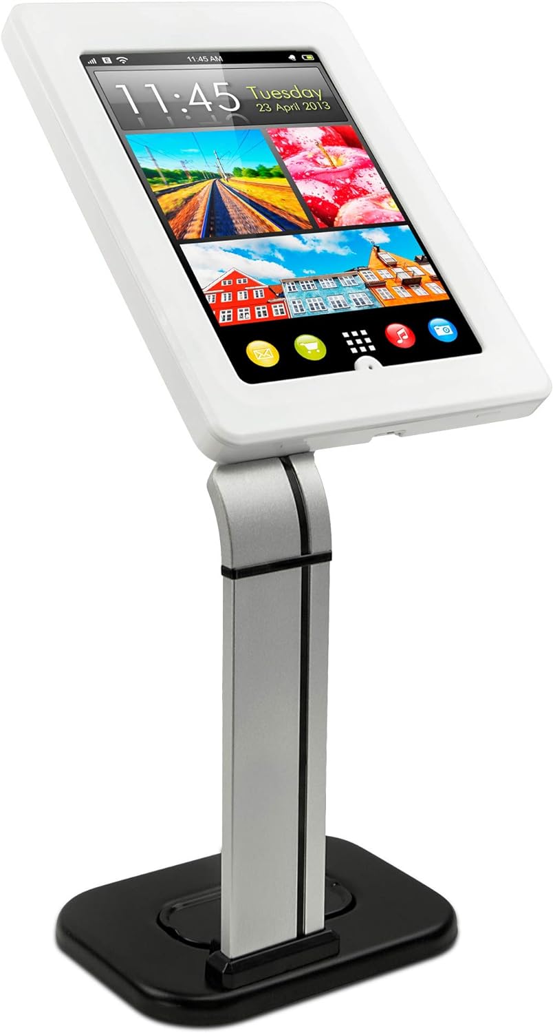 Mount-It! Secure Tablet Stand for iPad - Anti Theft iPad Kiosk - Retail ...