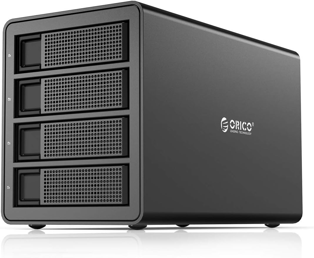 ORICO 4 Bay USB 3.0 to SATA External Hard Drive RAID Enclosure Support ...
