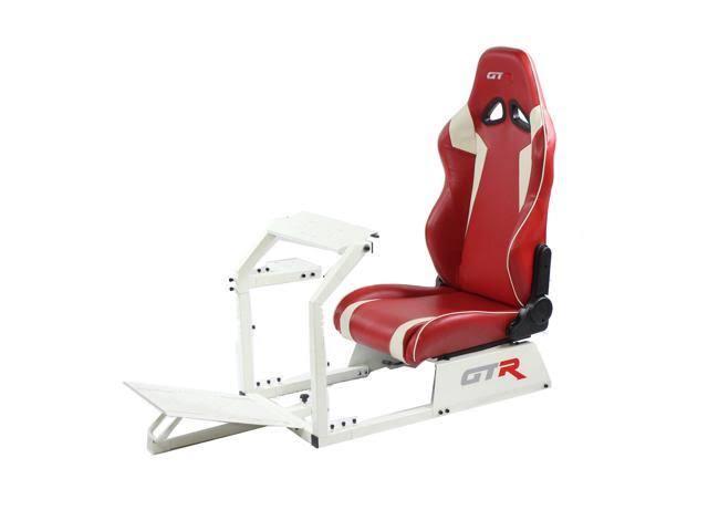 GTR Simulator GTA Model Racing Simulator White Frame with Red/White ...