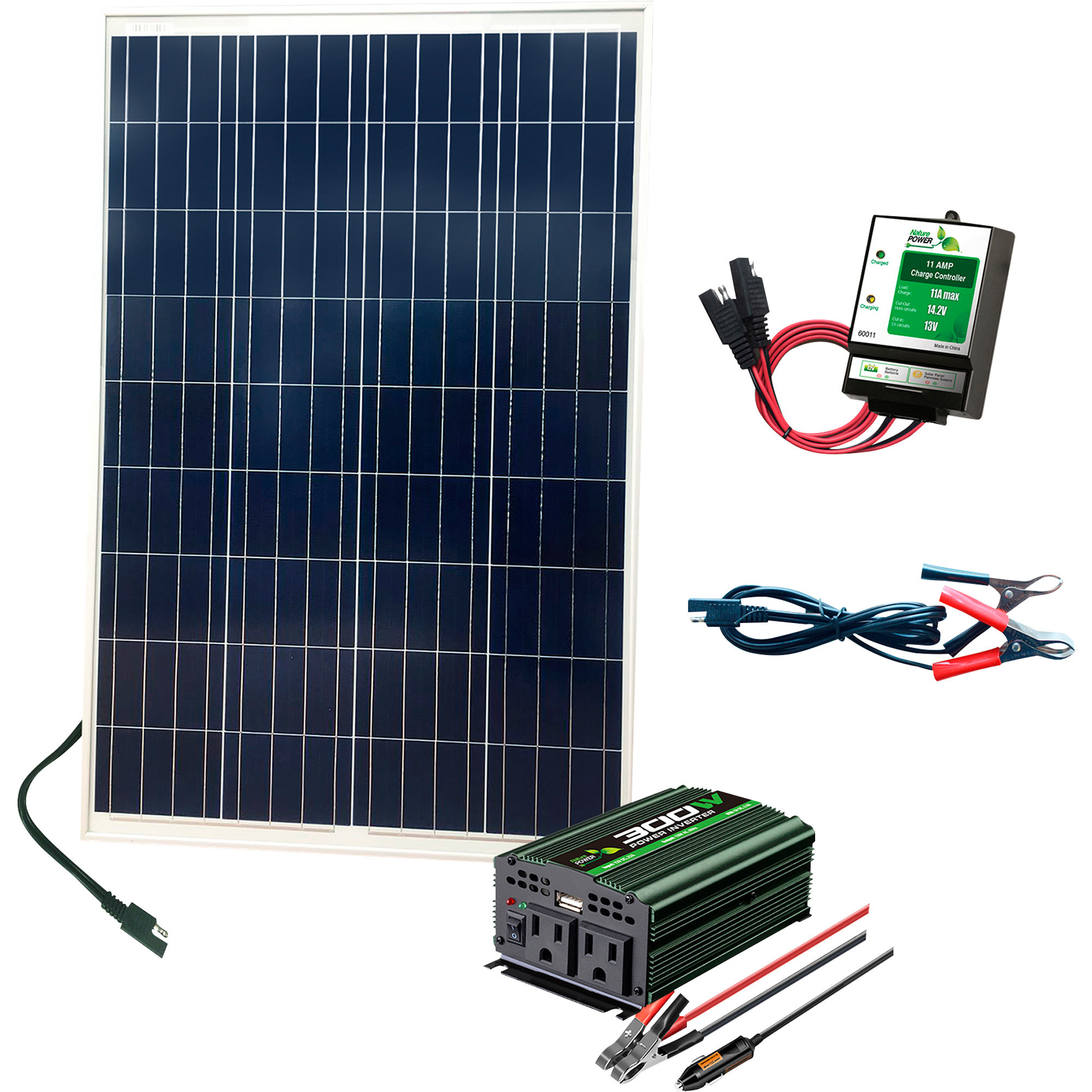 Nature Power Solar Panel Power Kit, 110 Watts, Model# 53110 - Lorphan