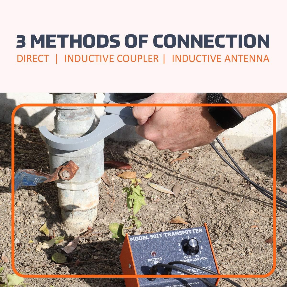 Tempo Communications 501 Tracker II Underground Cable Locator - Locate ...