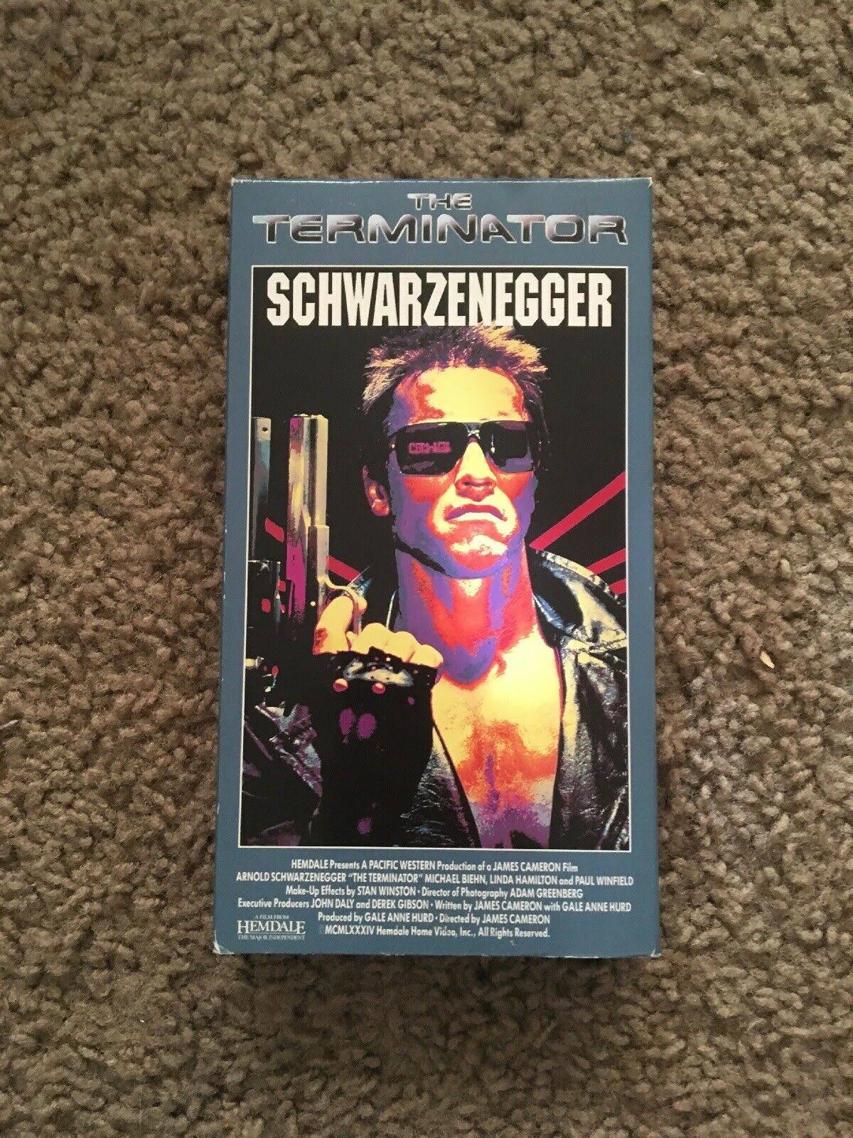 The Terminator (VHS, 1984) Limited Edition Schwarzenegger - Revivalcandy