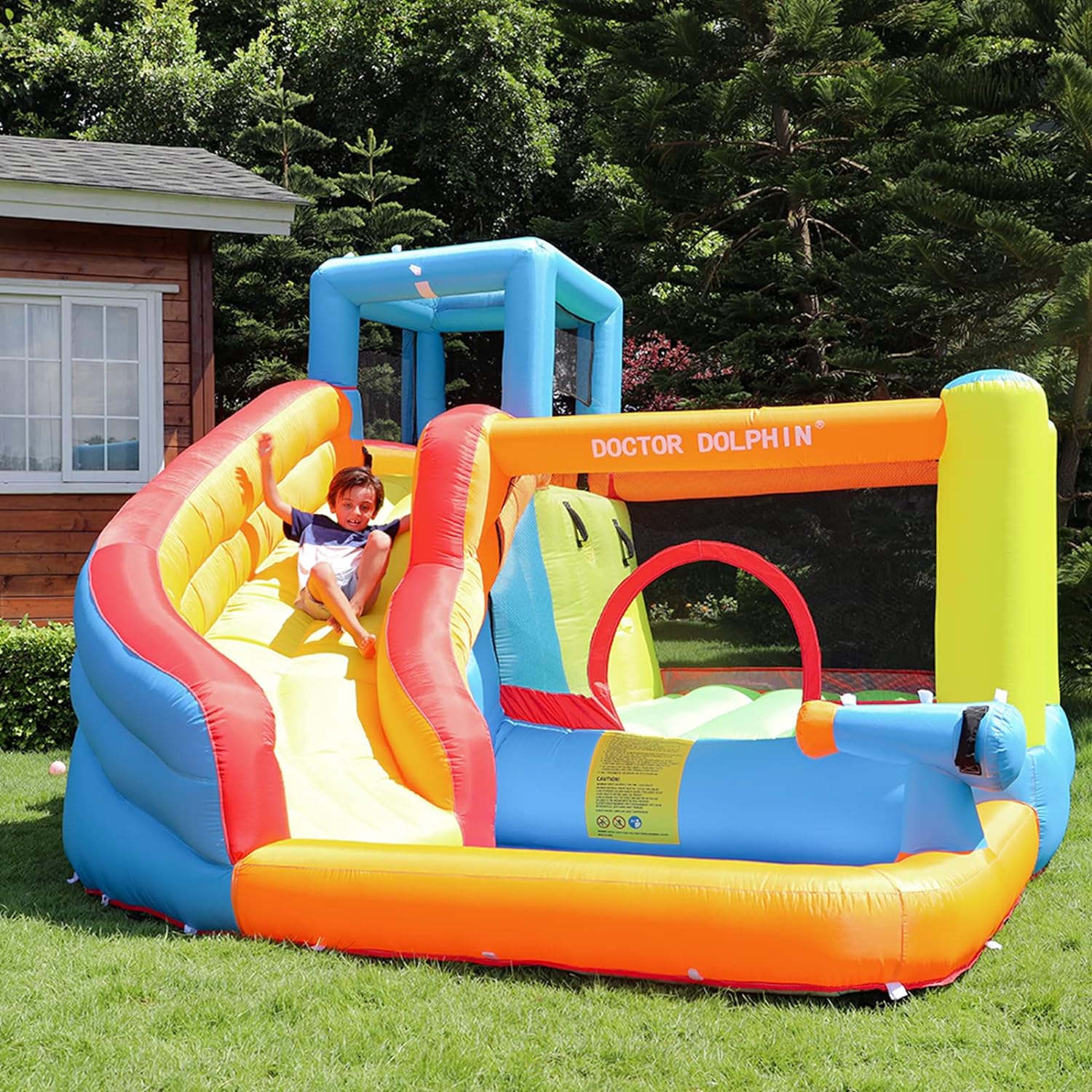 Inflatable Bouncers Inflatable Bounce House with Slide,Inflatable Water ...
