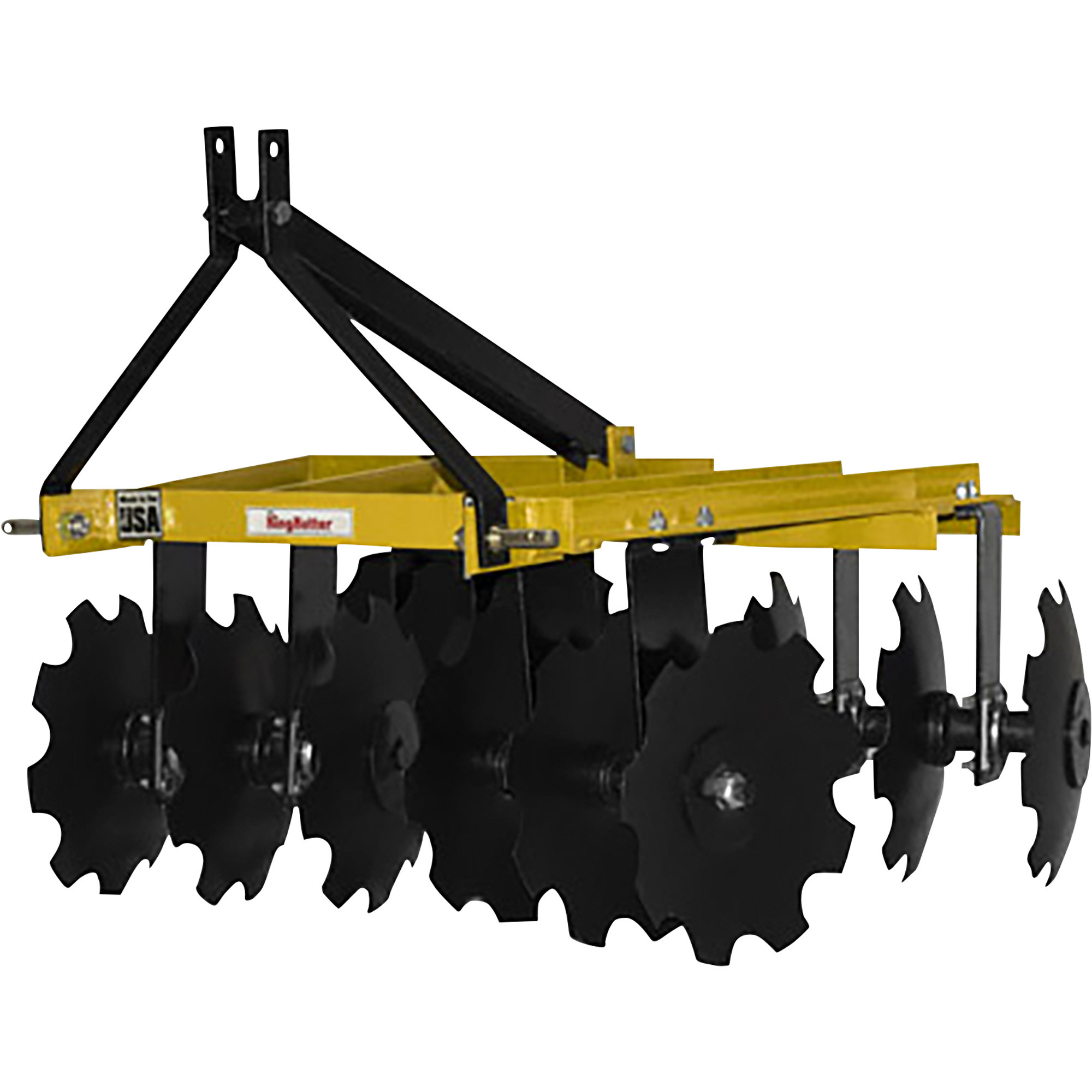King Kutter Angle Frame Disc Harrow, 4 1/2-Ft., Notched, Model# 16-12-N ...