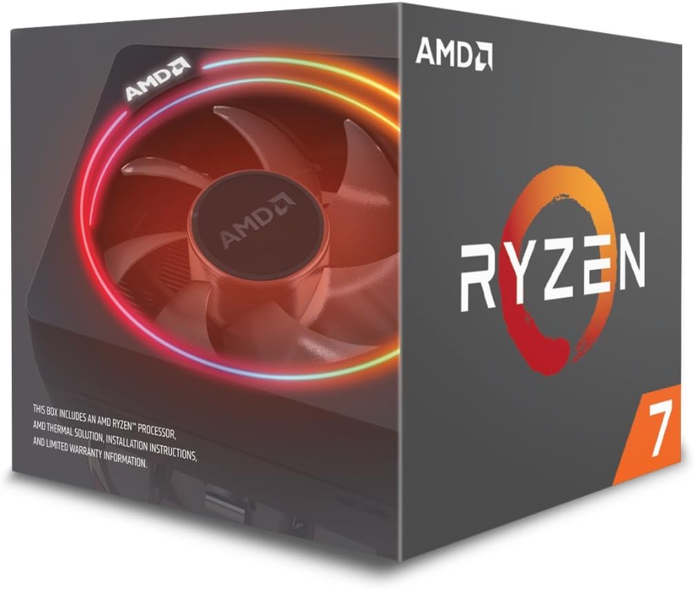 AMD Ryzen 7 2700X Processor with Wraith Prism LED Cooler ...