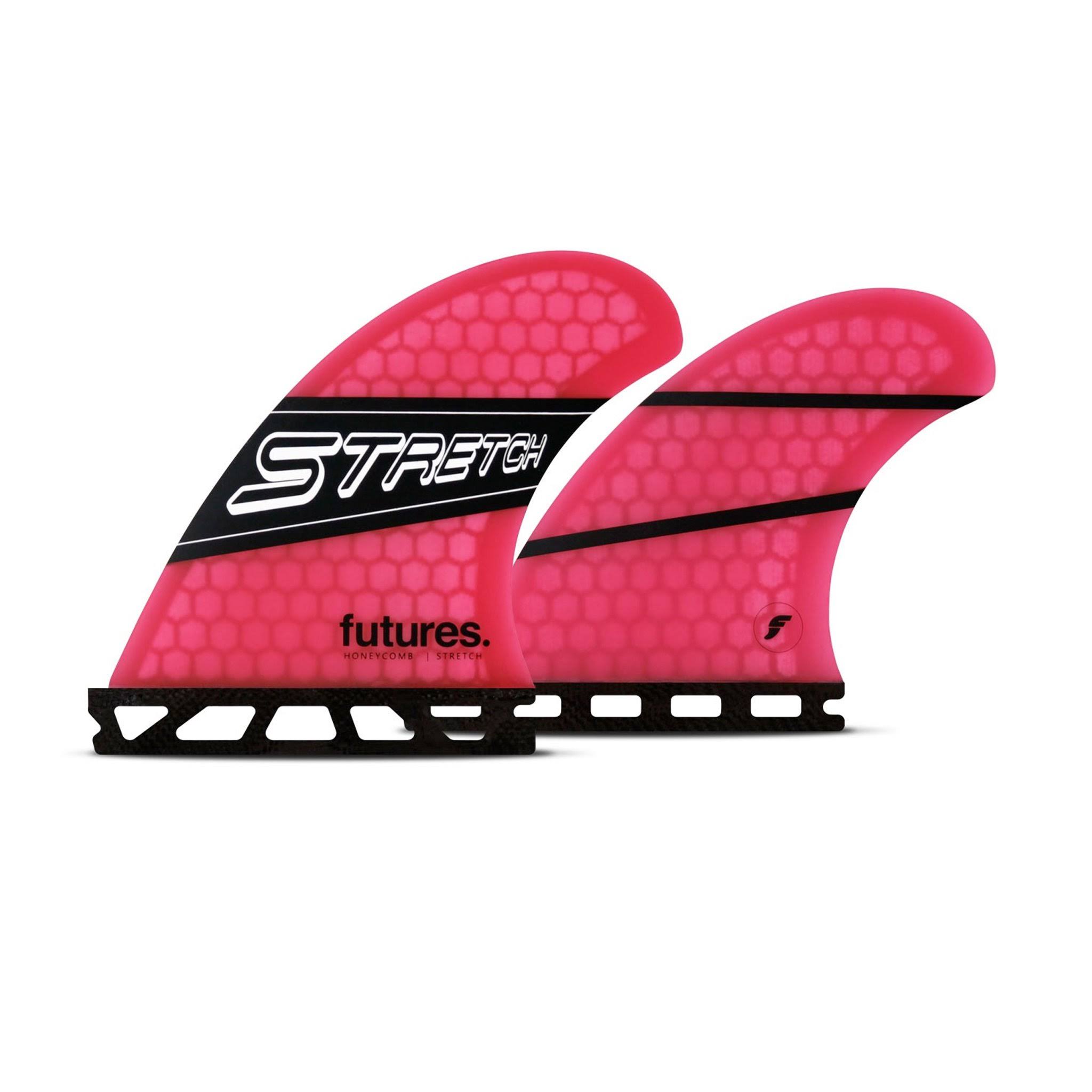 Futures Stretch Quad Fin Set - Pink - Revivalcandy