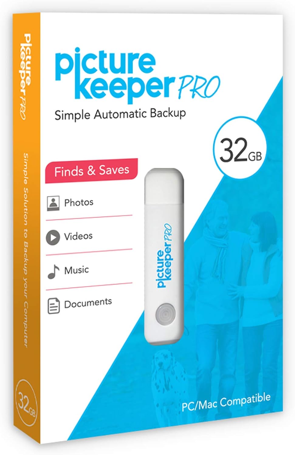Picture Keeper PRO 32GB Smart USB Professional Storage Flash Drive for ...