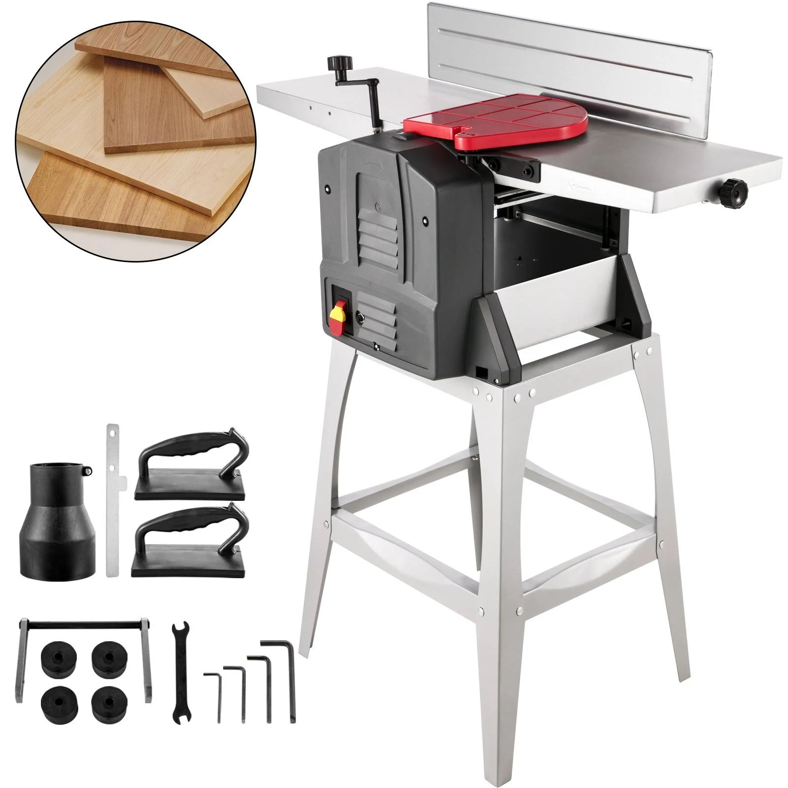 VEVOR 8 inch Jointers Woodworking Benchtop Jointer Planer for Wood ...