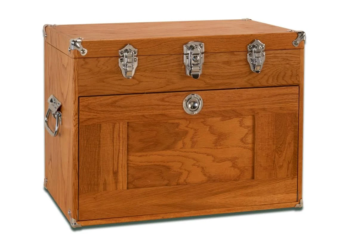 Gerstner International GI-T20 Red Oak 9-Drawer Top Chest - Lorphan