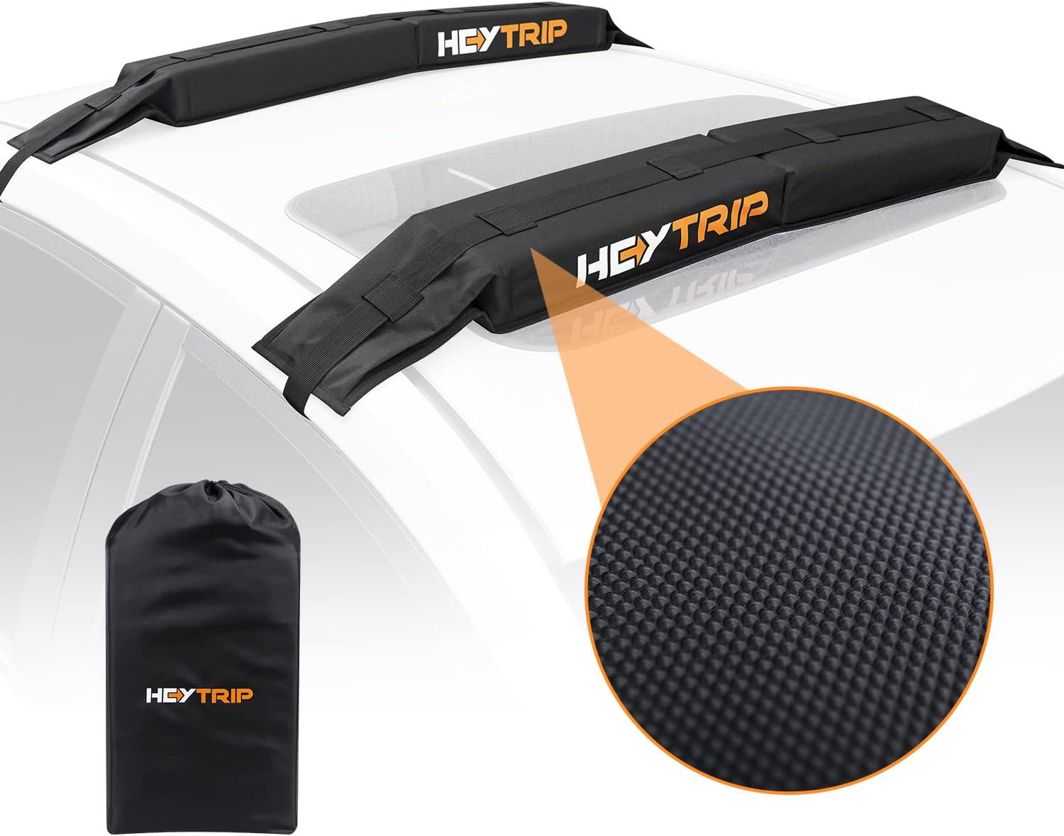 HEYTRIP Universal Soft Roof Rack Pads for Kayak /Surfboard /SUP /Canoe ...