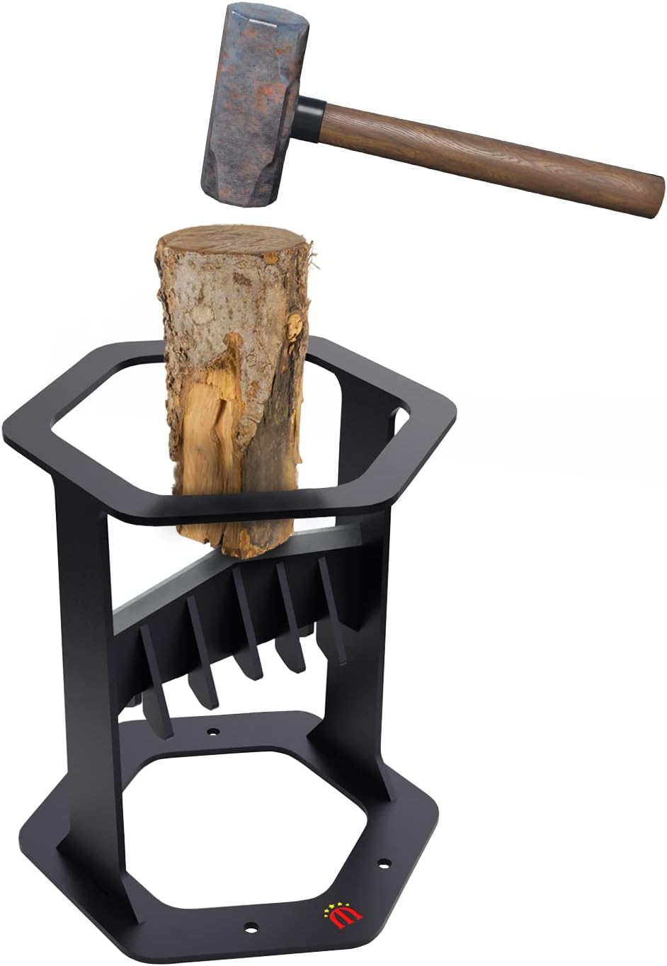 MEEPOCAN Heavy Duty Log Splitter, 【2022 Upgraded】 XL Manual Wood ...