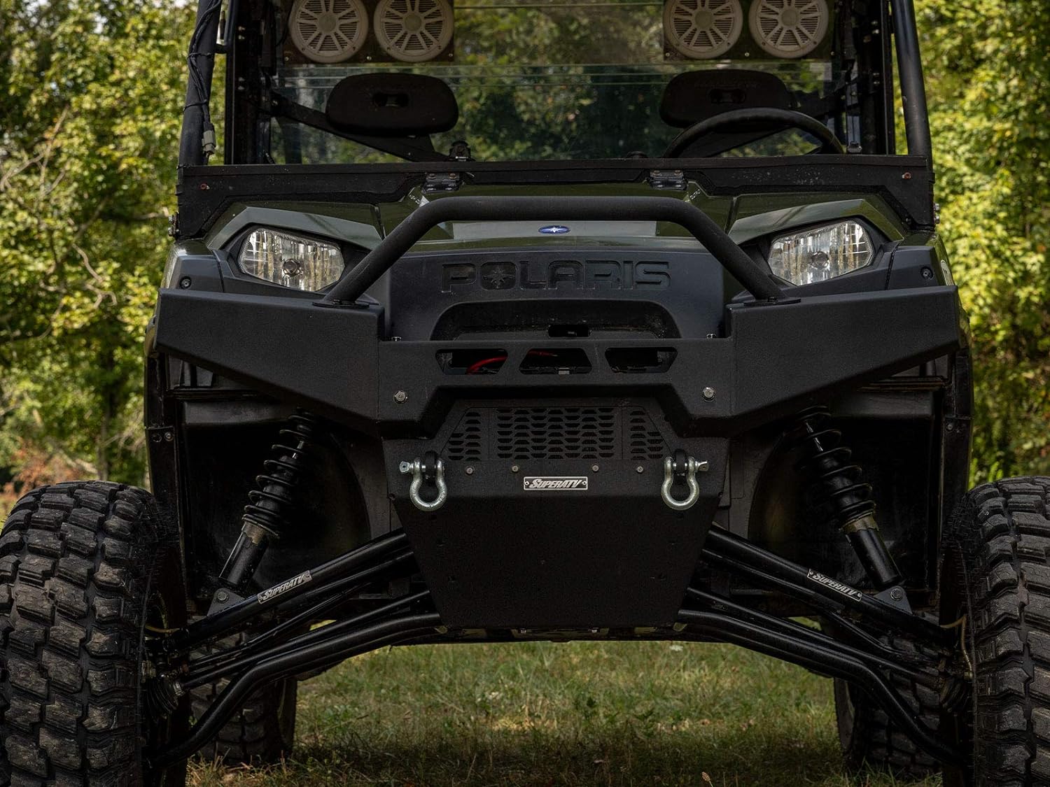 SuperATV Winch Ready Front Bumper for Polaris Ranger XP 570/ 700/ 800 ...