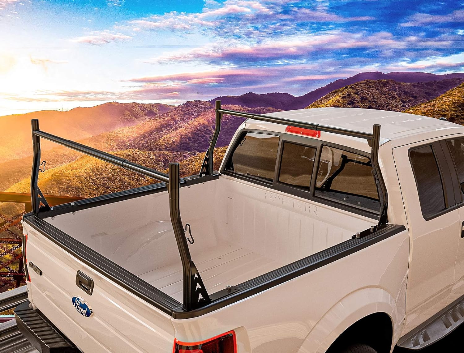 AA-Racks Model X33 800Ibs Low-Profile Steel Utility Pick-Up Truck ...