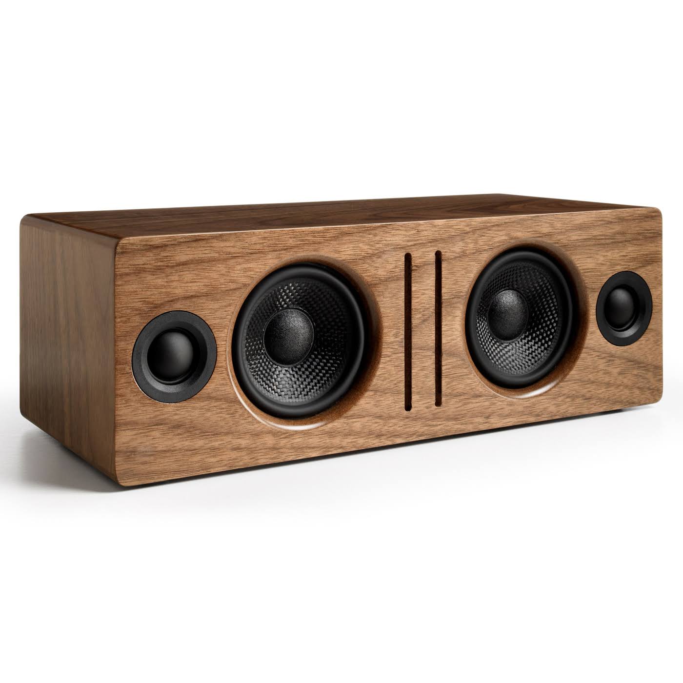 Audioengine B2 2-way Portable Speaker - Wireless - Walnut - Revivalcandy